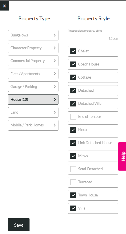 Applicants - Property Type Matching – iceberg-digital.co.uk